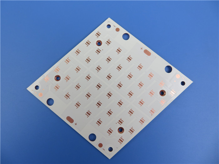 Insulated Metal Core PCB Single Sided Copper PCB With White Solder Mask